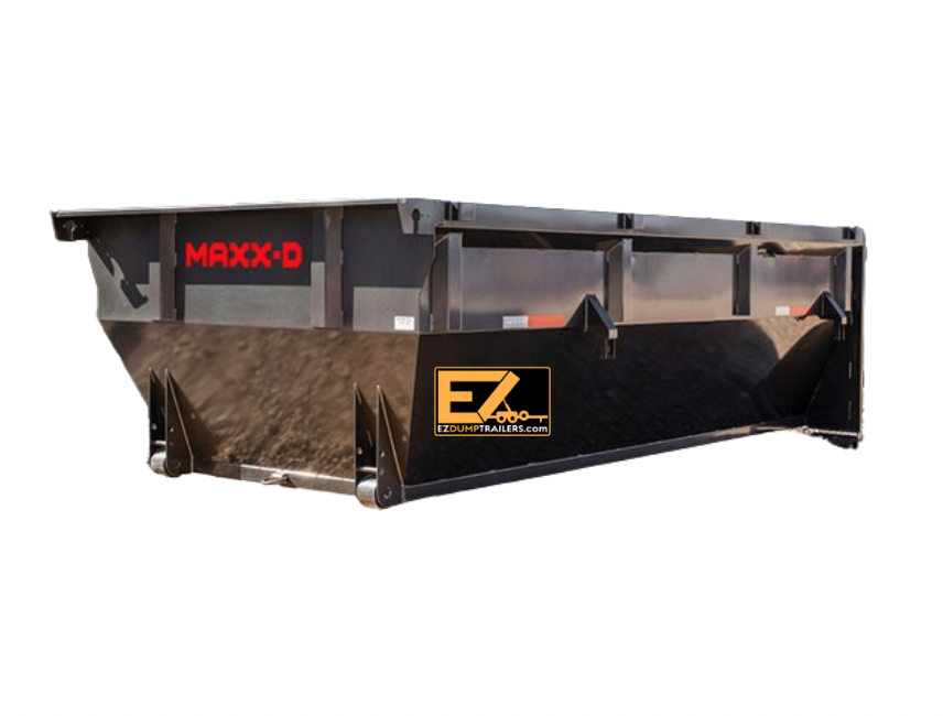 Rent the 15 Yard Roll Off Dumpster | EZ Dump Trailers