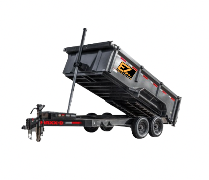 Rent the 15 Yard Dump Trailer | EZ Dump Trailers